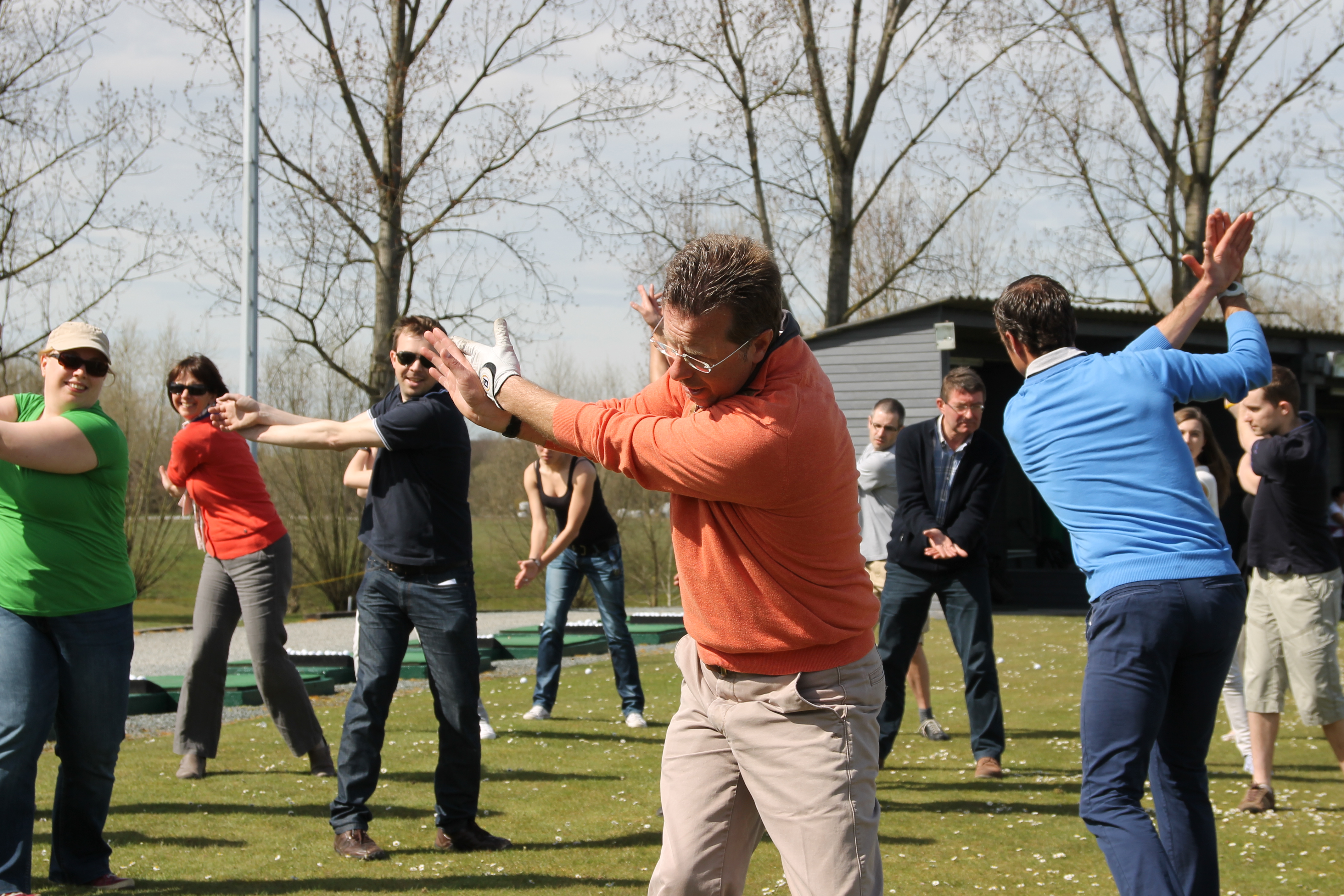 Golflessen op AGS. Hoe ging dat nu weer?